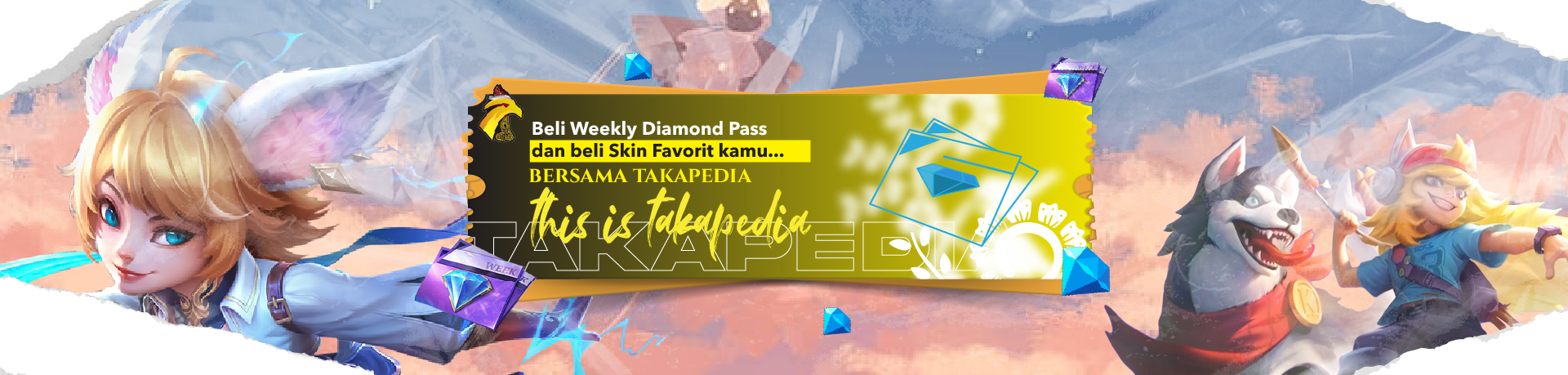 Top Up Mobile Legends Termurah, Beli Harga Paling Murah - TAKAPEDIA