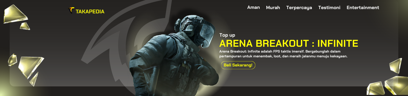 Top Up Arena Breakout : Infinite Termurah, Beli Harga Paling Murah ...